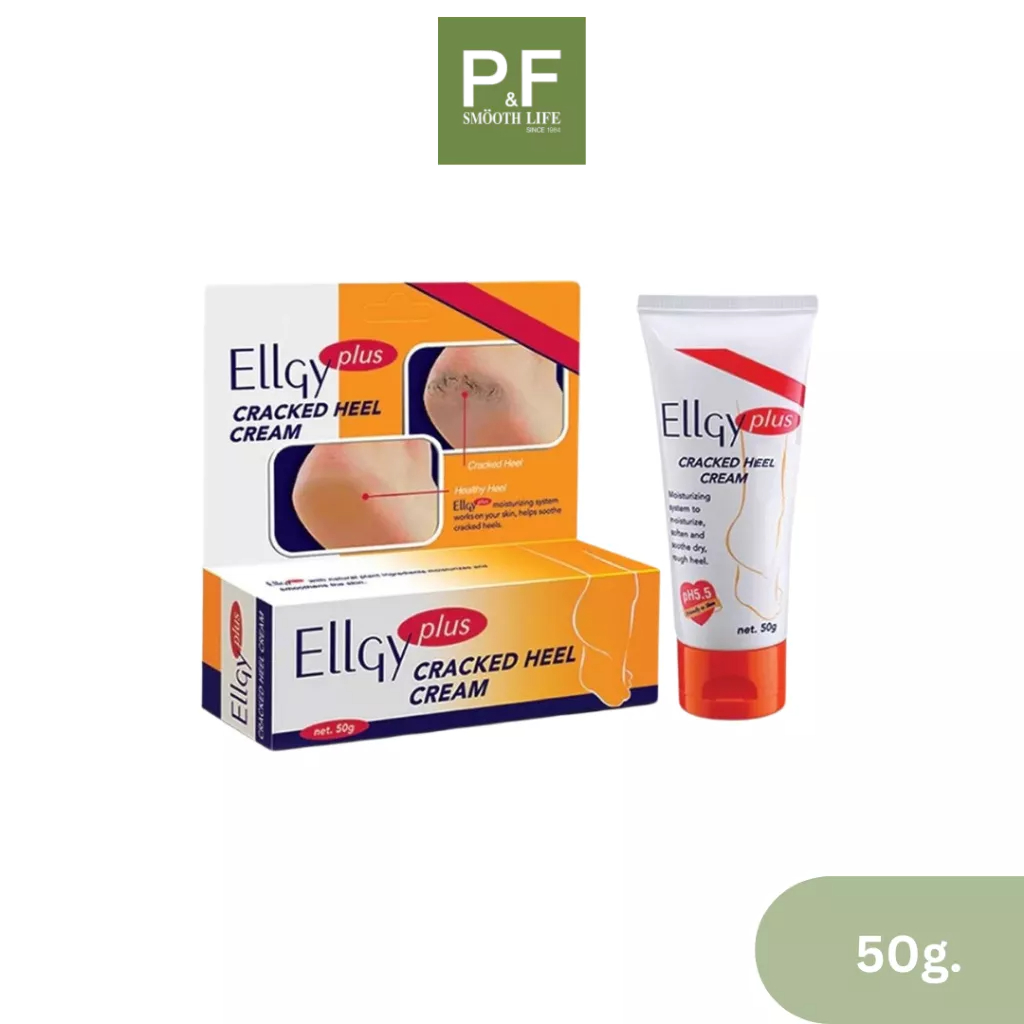 Ellgy Plus Cracked Heel Cream ครีมบำรุงส้นเท้า 50g. แอลจี้ พลัส ...