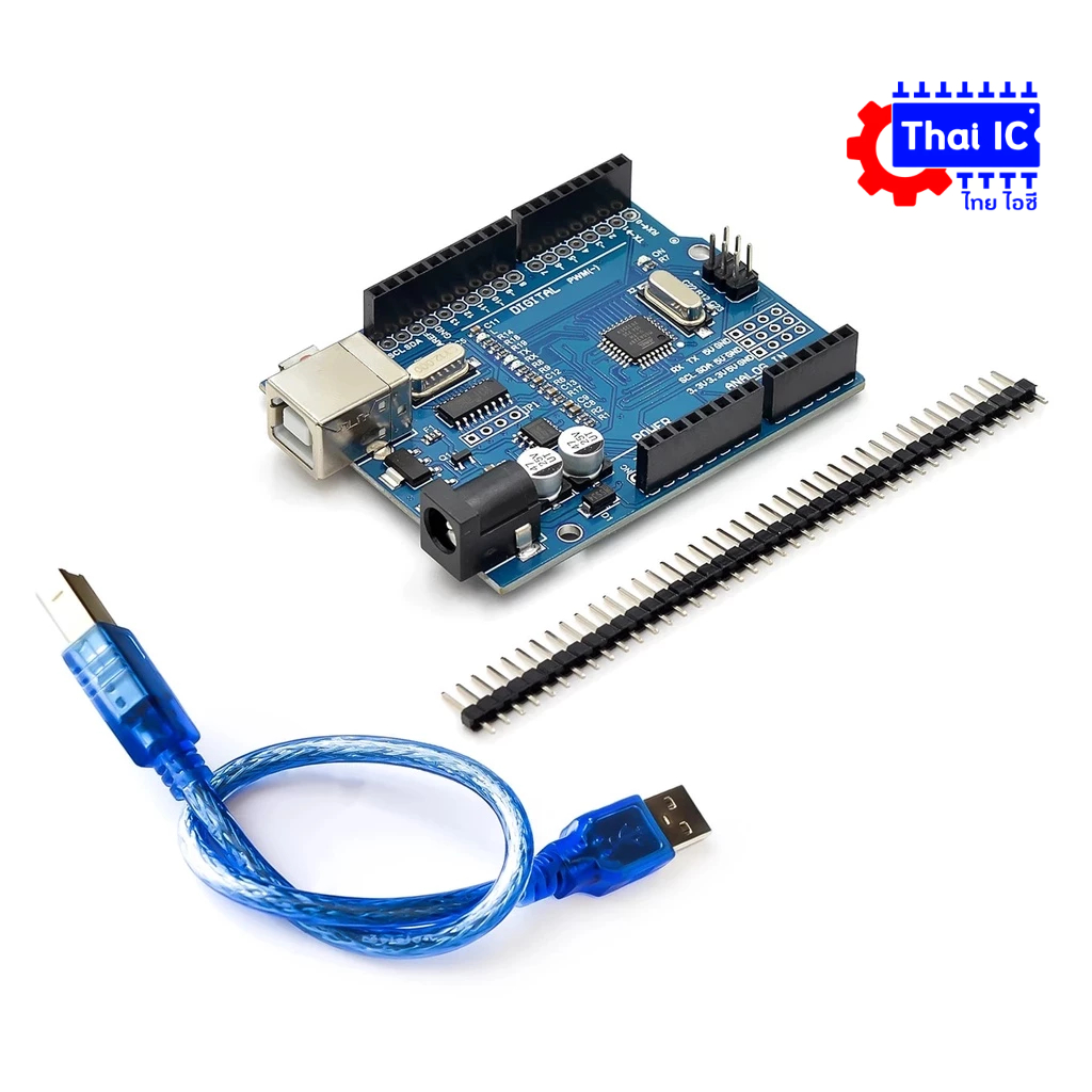 Arduino UNO R3 SMD (Free USB Cable) | Shopee Thailand