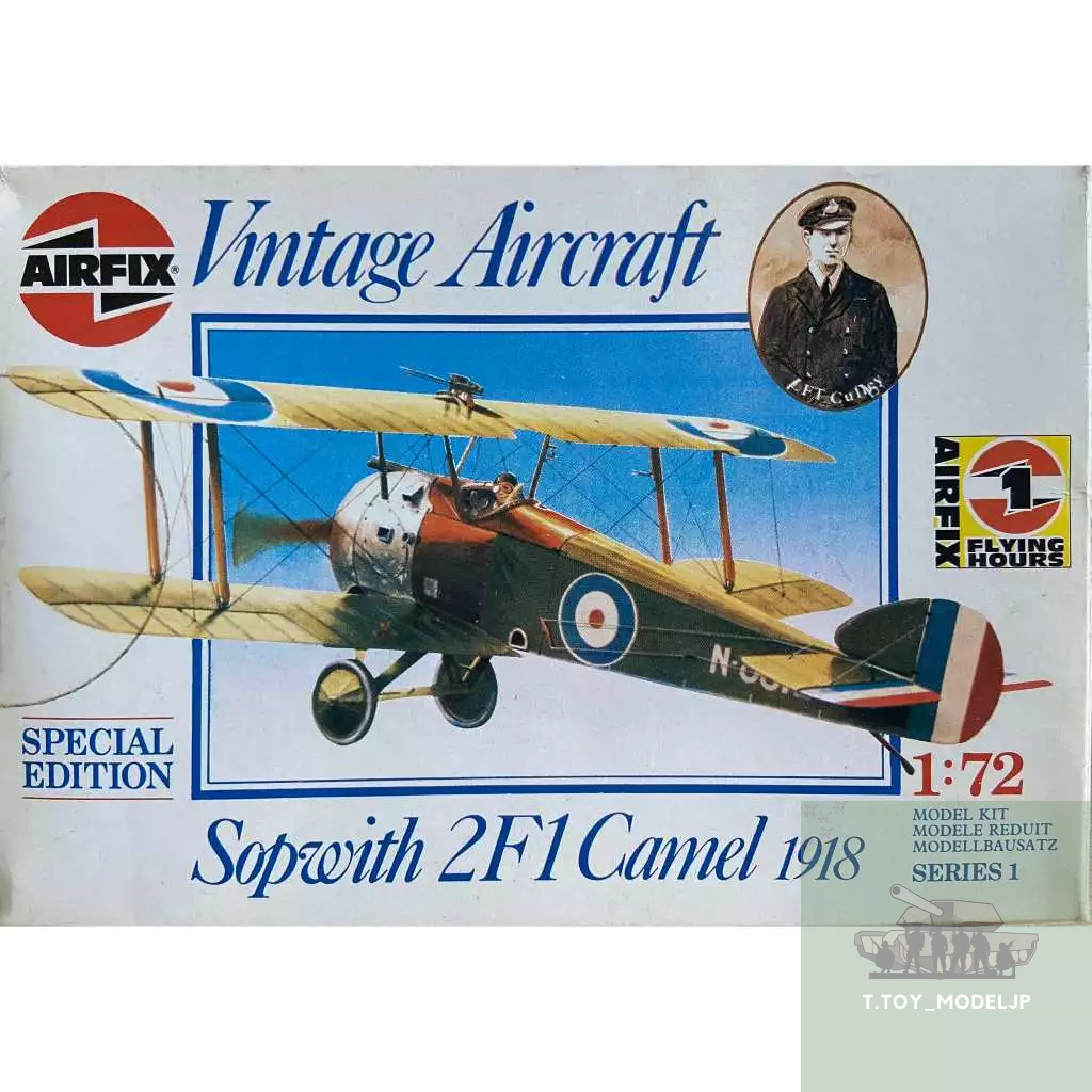 Airfix 1/72 Special Edition Sopwith 2F1 Camel 1918 โมเดลเครื่องบินรบ ...