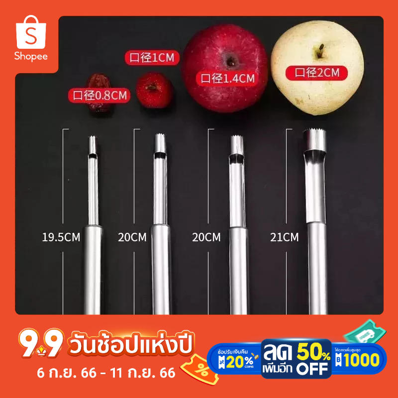 ที่แกะเม็ดพุทรา ที่แกะเม็ดผลไม้ Home kitchen fruit pitting device ...