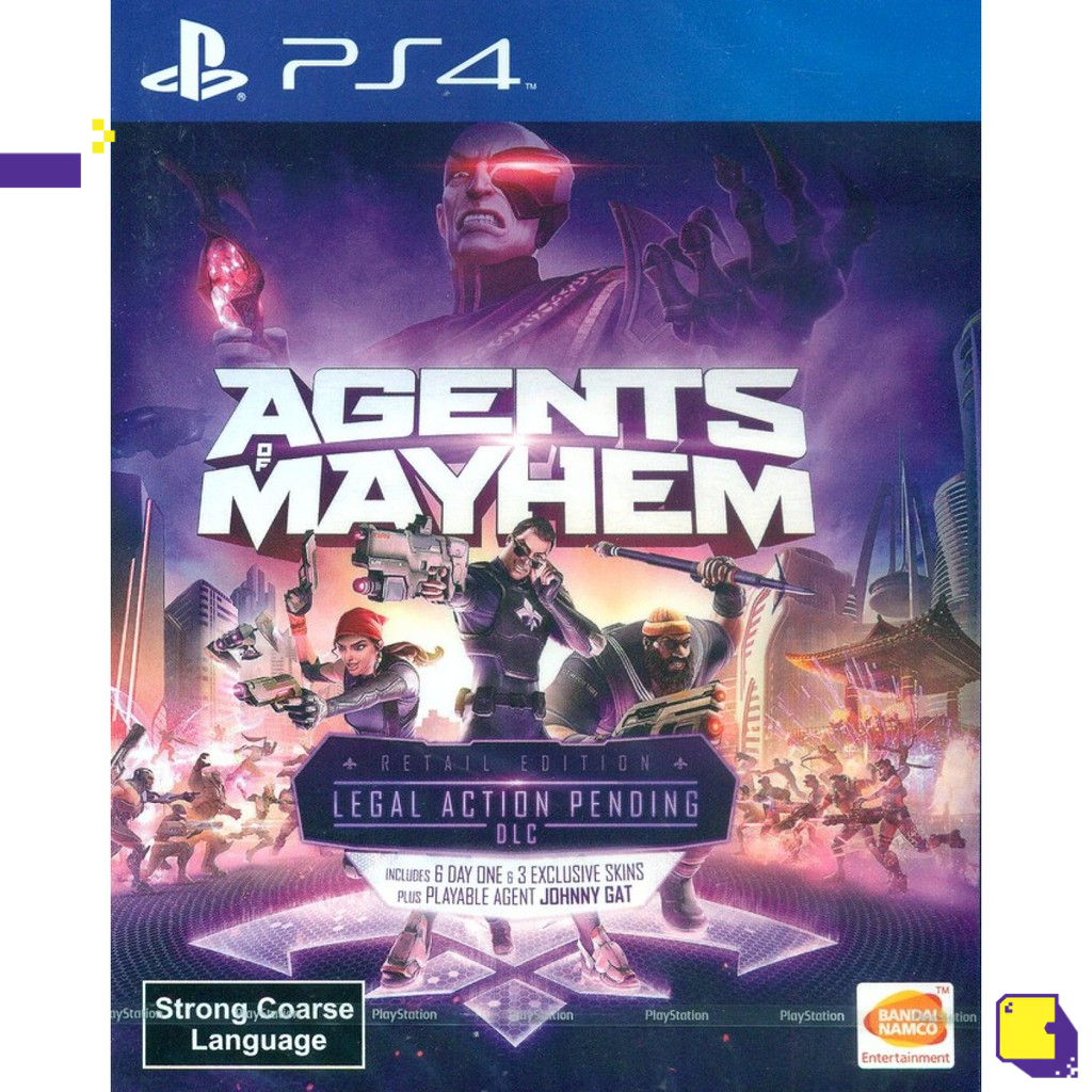 พร้อมส่ง | PS4 AGENTS OF MAYHEM (เกม PlayStation™ 🎮) | Shopee Thailand