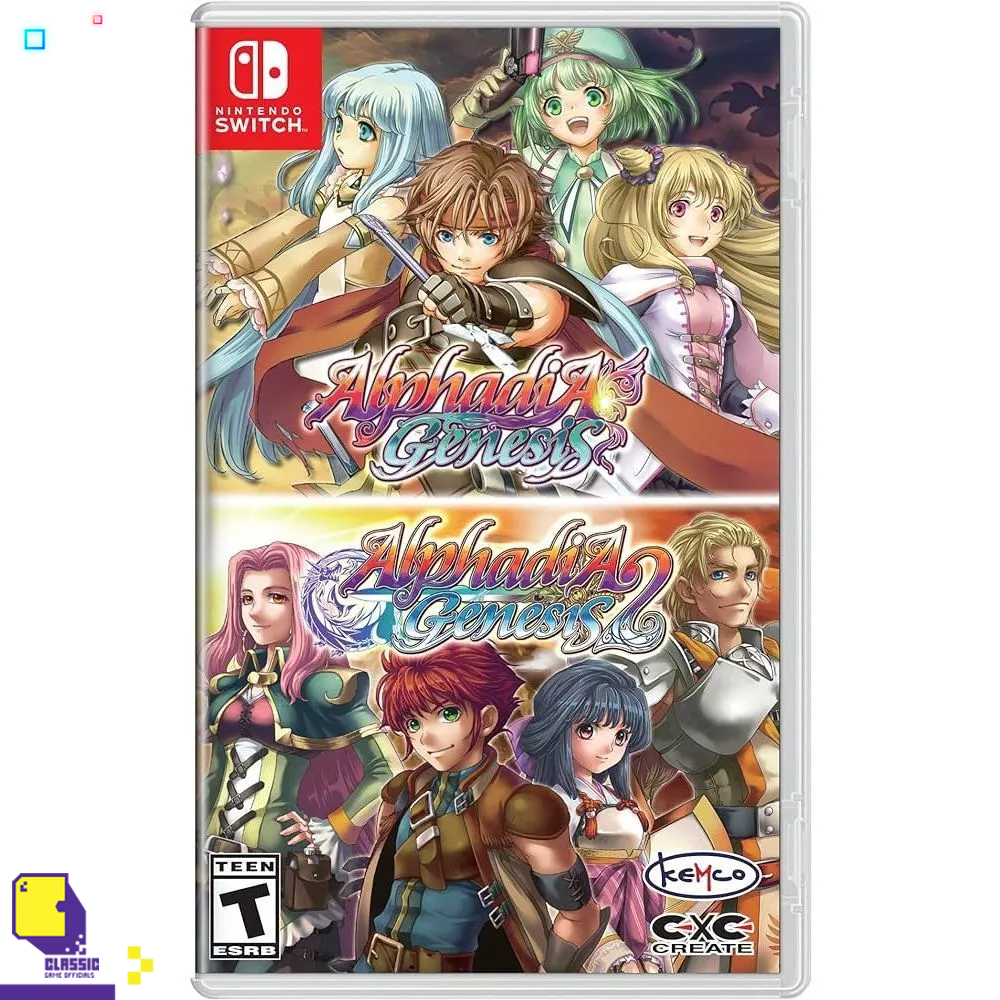 Nintendo Switch™ Alphadia Genesis 1 & 2 (By ClaSsIC GaME) | Shopee Thailand