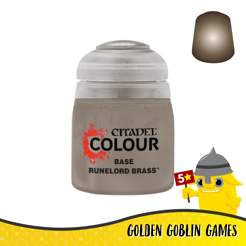 Citadel Base Paint: Runelord Brass (F21) | Shopee Thailand