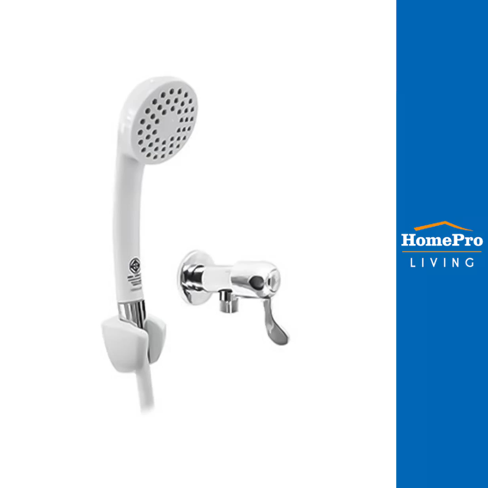 DONMARK ชุดฝักบัวสายอ่อน 1 ระดับ CD-23P4C สีขาว | Shopee Thailand