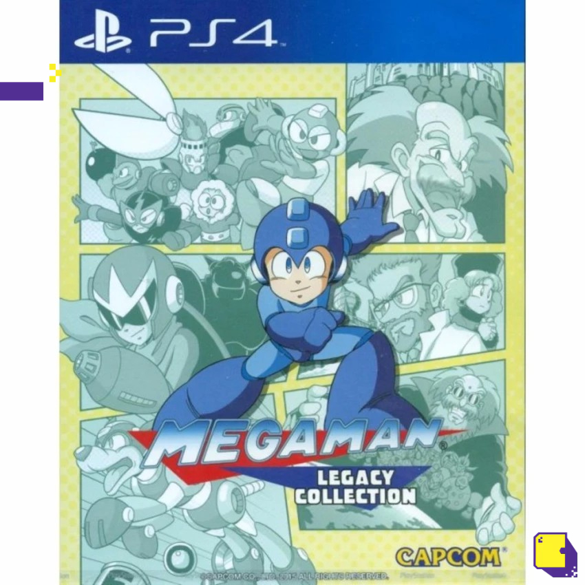 PS4 MEGA MAN LEGACY COLLECTION (ENGLISH & JAPANESE SUBS) (ASIA ...