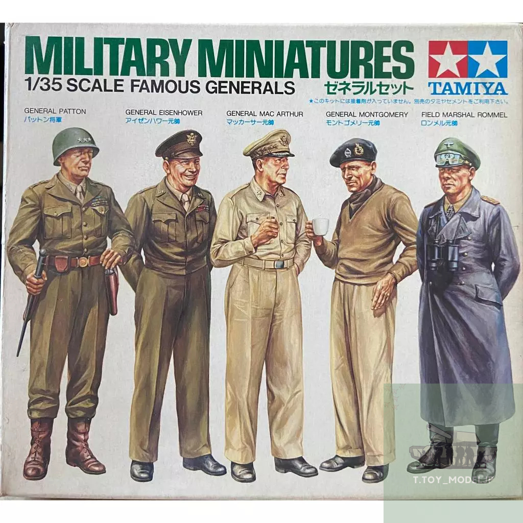 Tamiya 1/35 Famous Generals No.MM218 โมเดลทหาร โมเดลประกอบ | Shopee ...