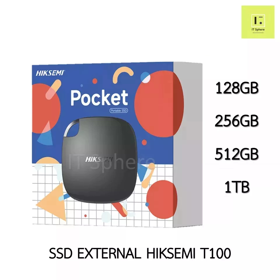 External SSD Hiksemi T100 128GB 256GB 512GB 1TB External SSD Portable ...