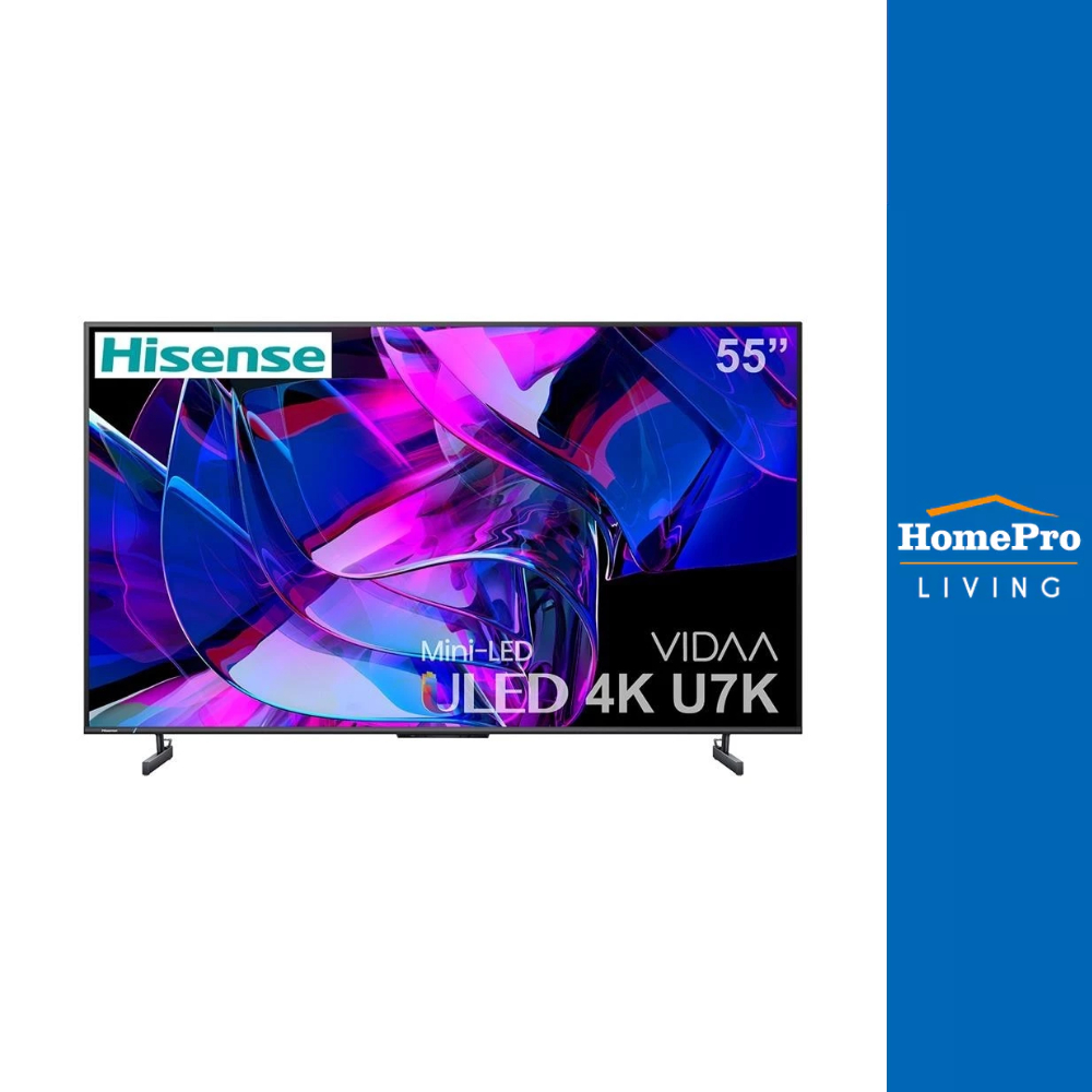 HISENSE แอลอีดี ทีวี 55 นิ้ว (4K, VIDAA) 55U7K | Shopee Thailand
