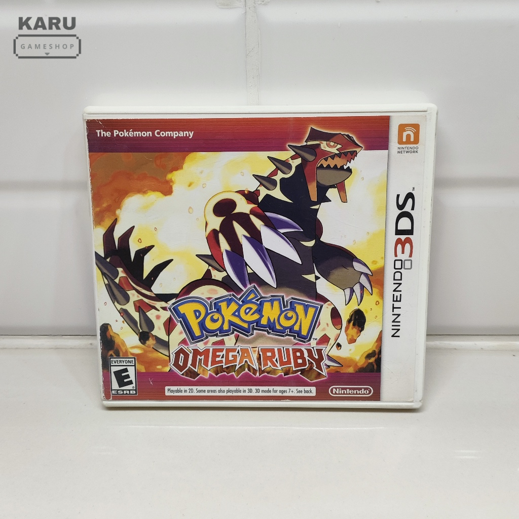 [พร้อมส่ง] มือ 2 แผ่นเกม Nintendo 3DS : Pokemon Omega Ruby ปกอังกฤษ | Shopee Thailand