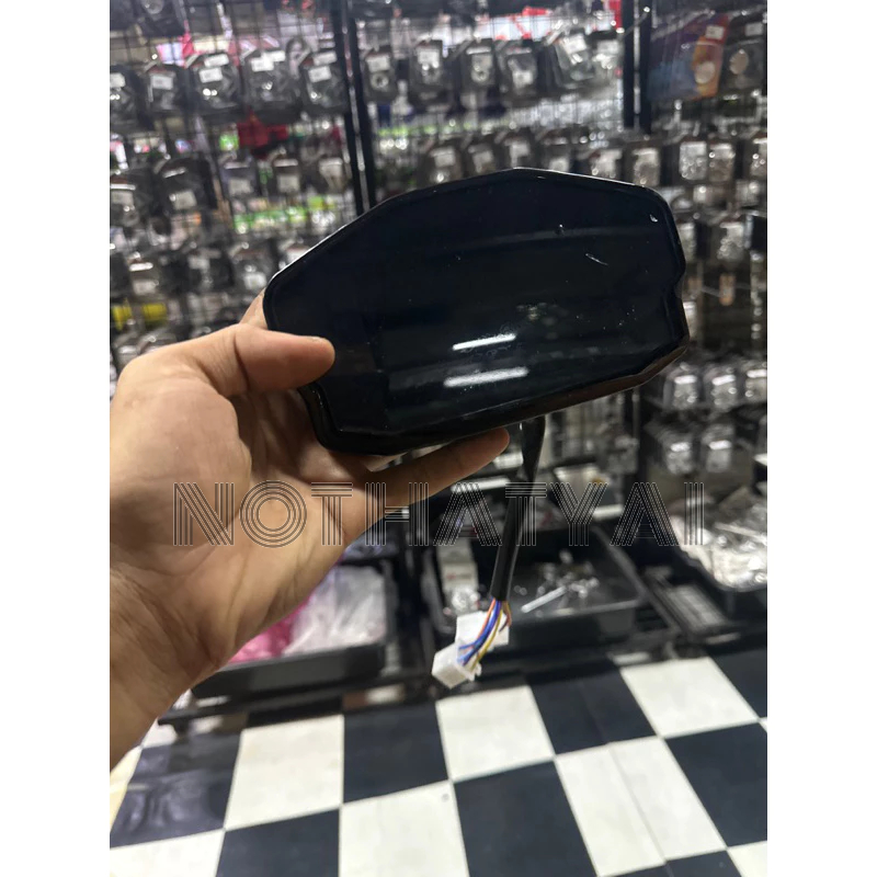 จอรถมอเตอร์ไซค์ไฟฟ้าDKD ไมล์รถไฟฟ้า แถมสายไมล์ ขาจับไมล์ DKD | Shopee ...
