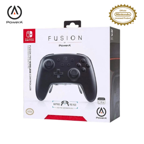 PowerA Fusion Pro Wireless Controller For Nintendo Switch - White/Black ...