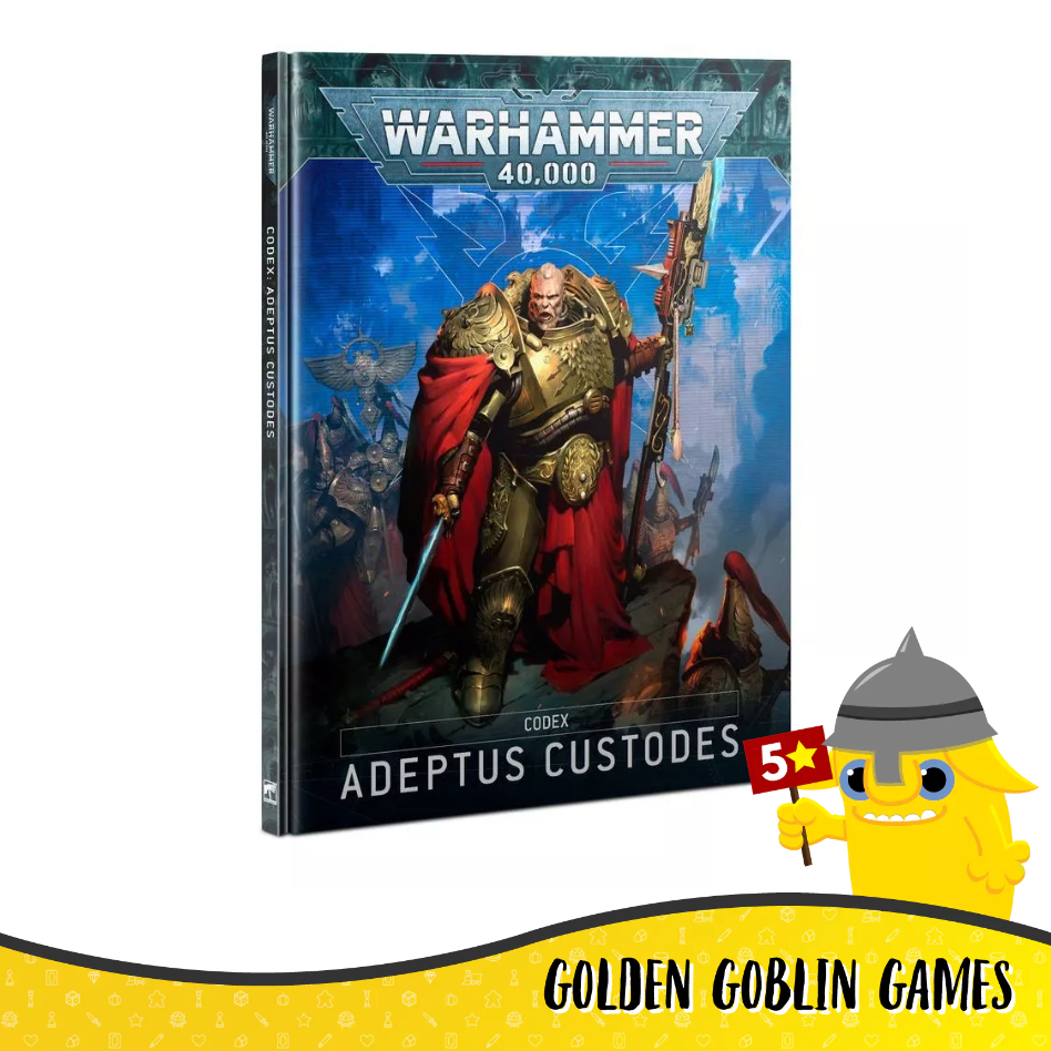 Warhammer 40k: Codex: Adeptus Custodes (2024) | Shopee Thailand