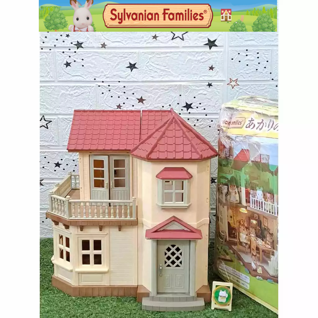 บ้าน2ชั้น Sylvanian Familiesรุ่น City House With Lights มือสองของแท้ ...