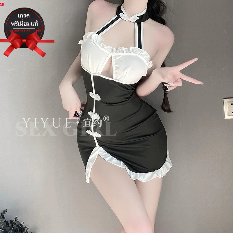 ชุดจีนกี่เพ้า ตรุษจีน ชุดนอนเซ็กซี่ รุ่น J8913 🎗️งานป้ายyiyueแท้ Barbie Thailand | Shopee Thailand