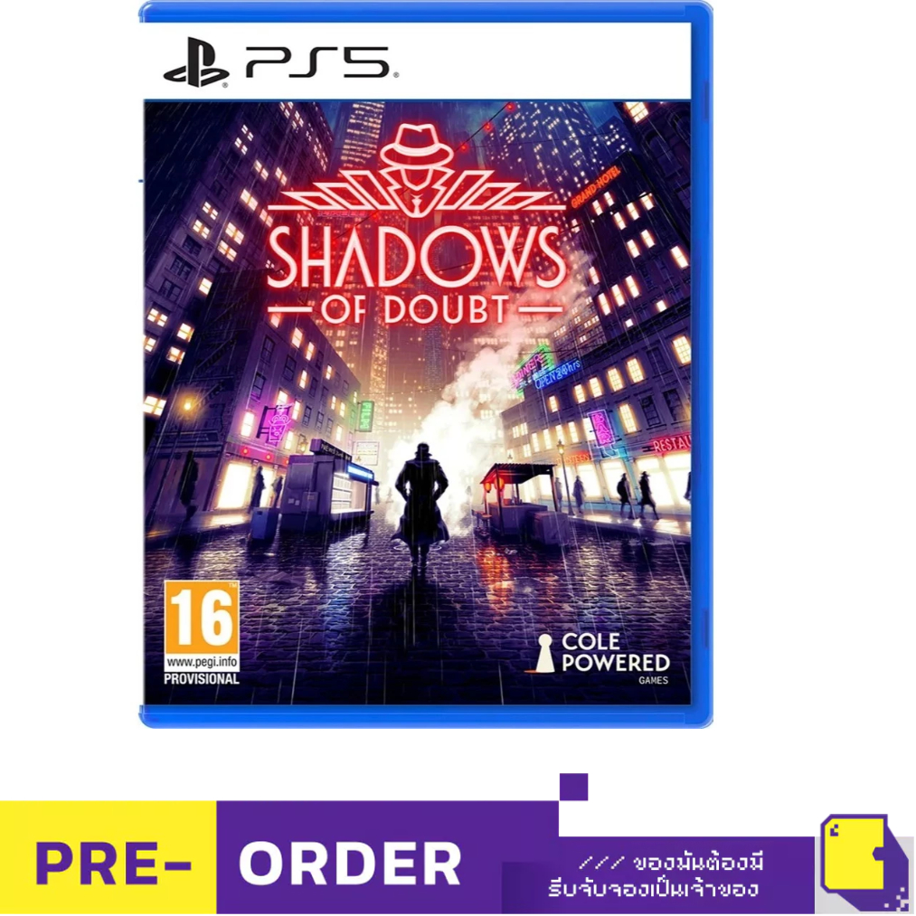 Pre-Order | PlayStation™ PS5 Shadows of Doubt (วางจำหน่าย 2024-10-29 ...