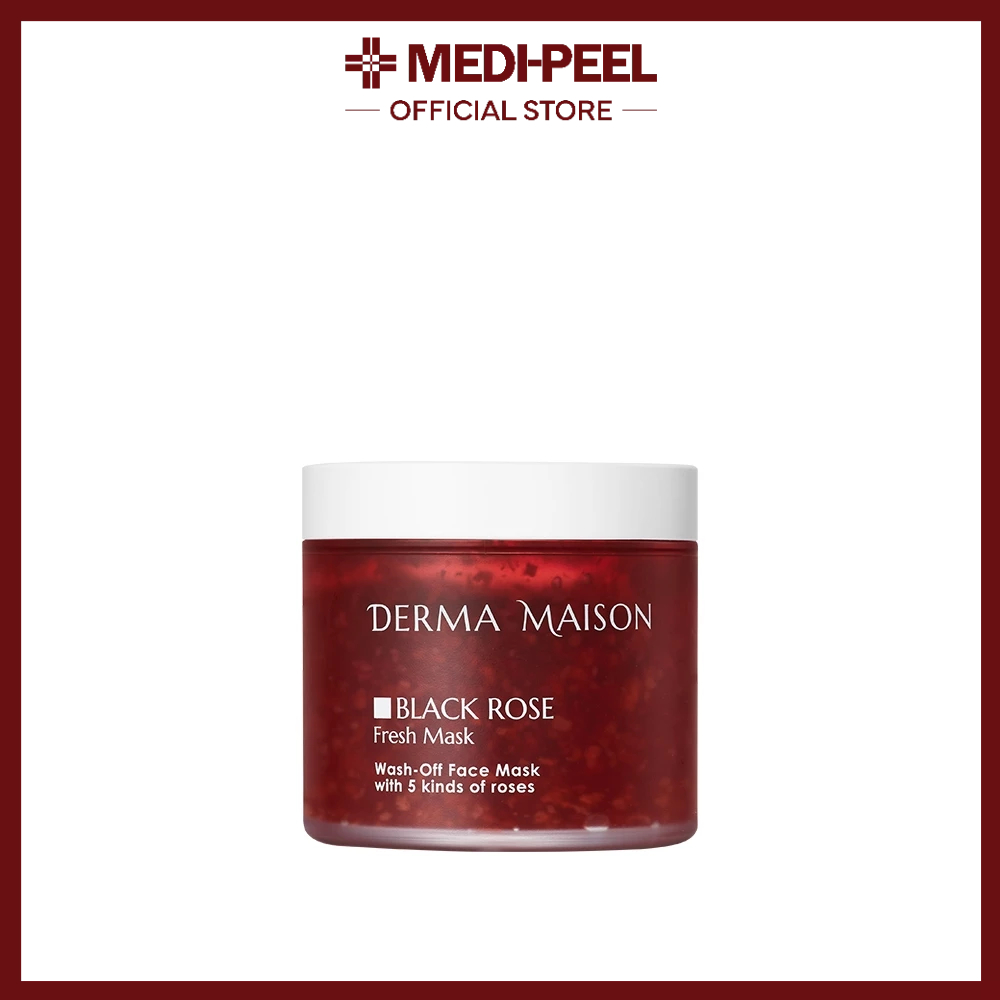 MEDIPEEL Derma Maison Black Rose Fresh Mask 230g | Shopee Thailand