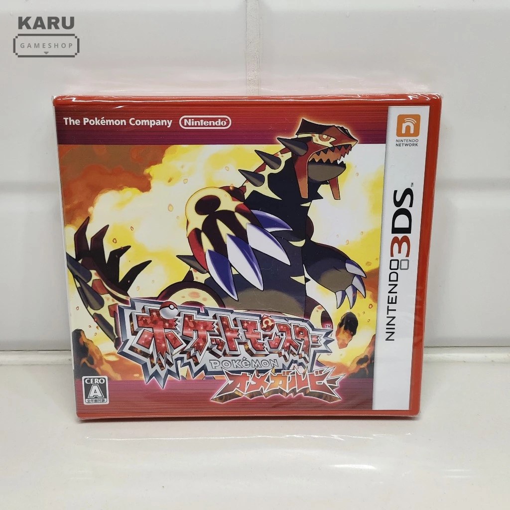 [พร้อมส่ง] มือ 1 แผ่นเกม Nintendo 3DS : Pokemon Omega Ruby ปกญี่ปุ่น | Shopee Thailand