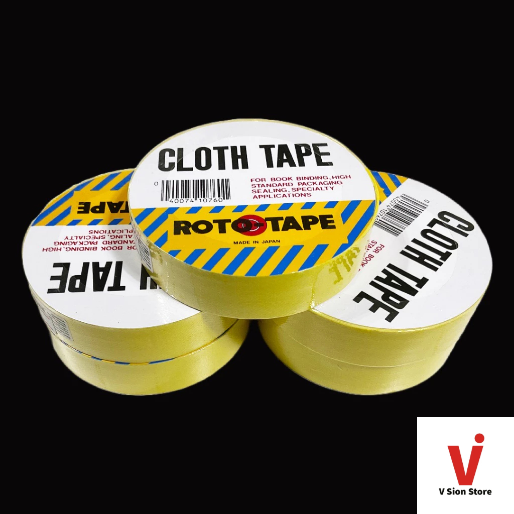 ROTO-TAPE Cloth Tape สีเหลือง | Shopee Thailand
