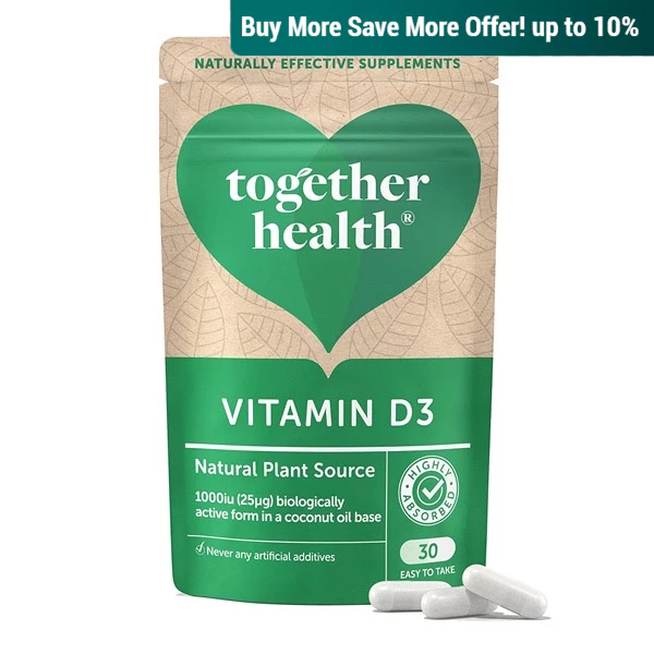 Together Health, Vitamin D3, 30 Capsules | Shopee Thailand