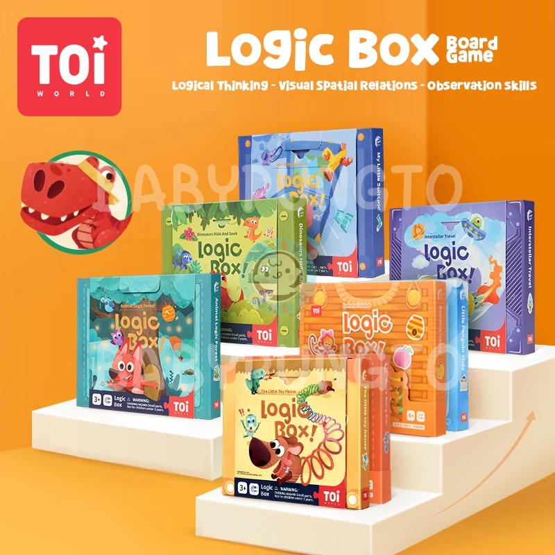 TOi Magnetic Logic Box เกมโลจิค เสริมทักษะการคิดวิเคราะห์ | ของเล่น ...