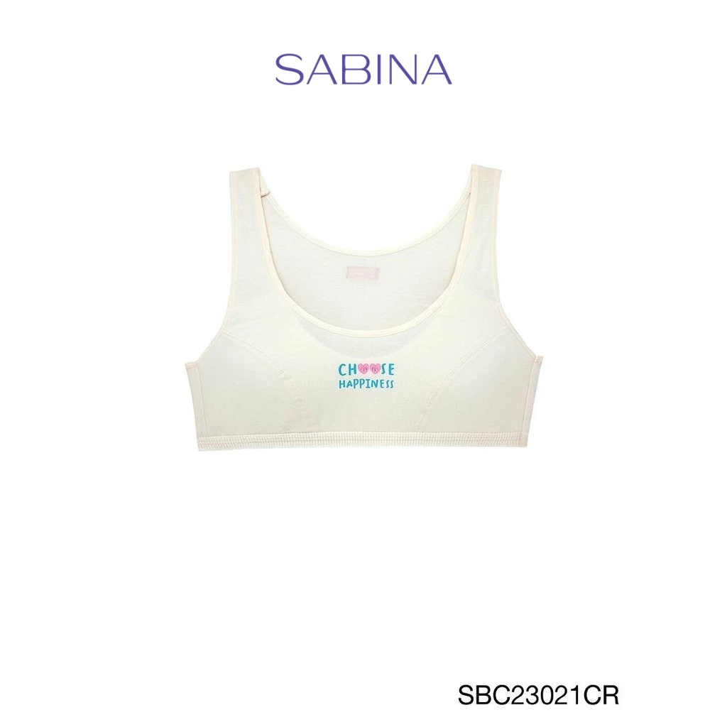 Sabina เสื้อชั้นใน รุ่น SABINA KIDS รหัส SBC23021CR สีครีม | Shopee ...