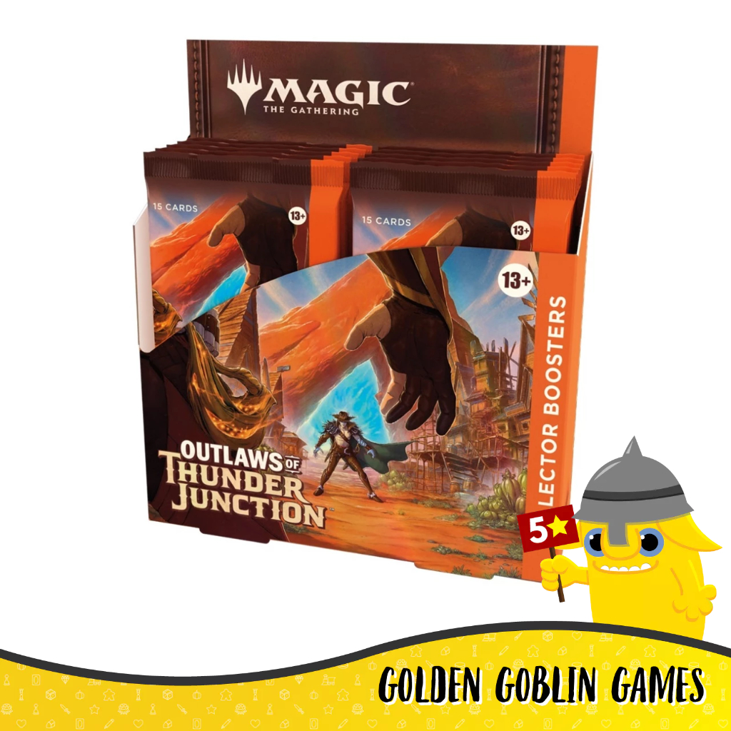 Magic The Gathering: Outlaws of Thunder Junction: Collector Booster Box ...