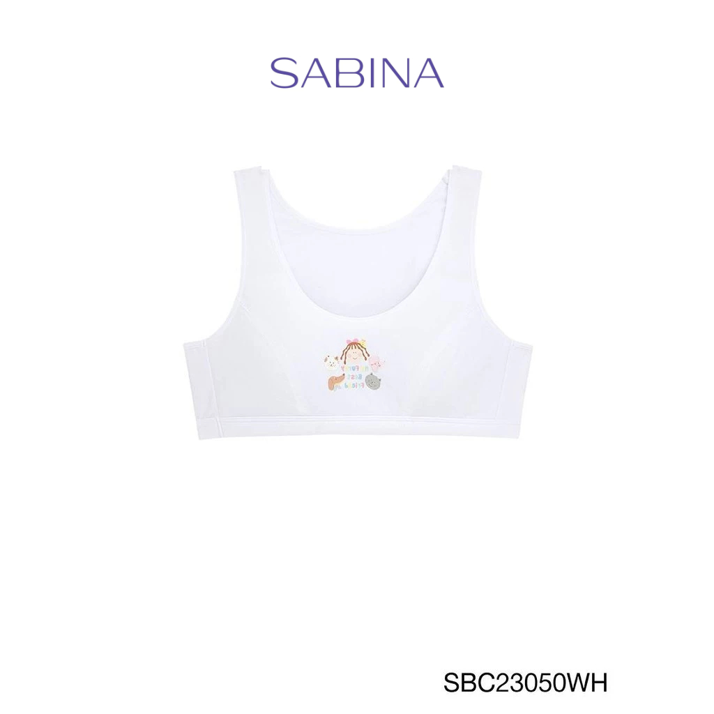 Sabina Kids Step 1 เสื้อชั้นใน ไร้โครง รหัส SBC23050WH - สีขาว | Shopee ...