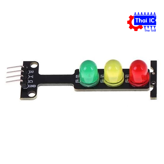 LED traffic light module 5V traffic light module LED 8mm 3 สีแบบไฟจราจร ...