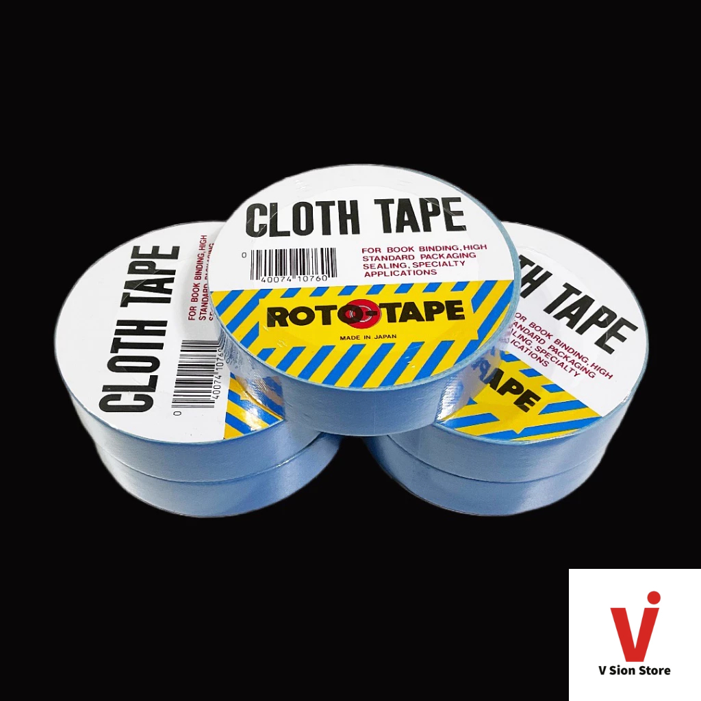 ROTO-TAPE Cloth Tape สีฟ้า | Shopee Thailand