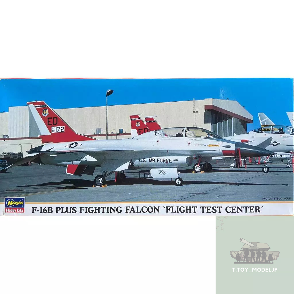 Hasegawa 1/72 F-16B Plus Fighting Falcon Flight Test Center โมเดล ...