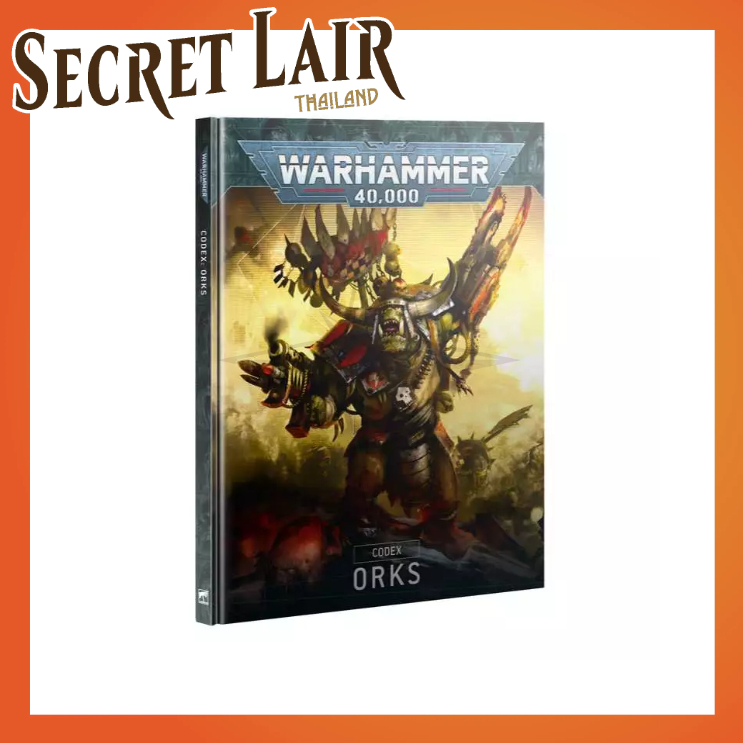 SECRET LAIR WARHAMMER 40000 : CODEX: ORKS (HB) (ENGLISH) | Shopee Thailand