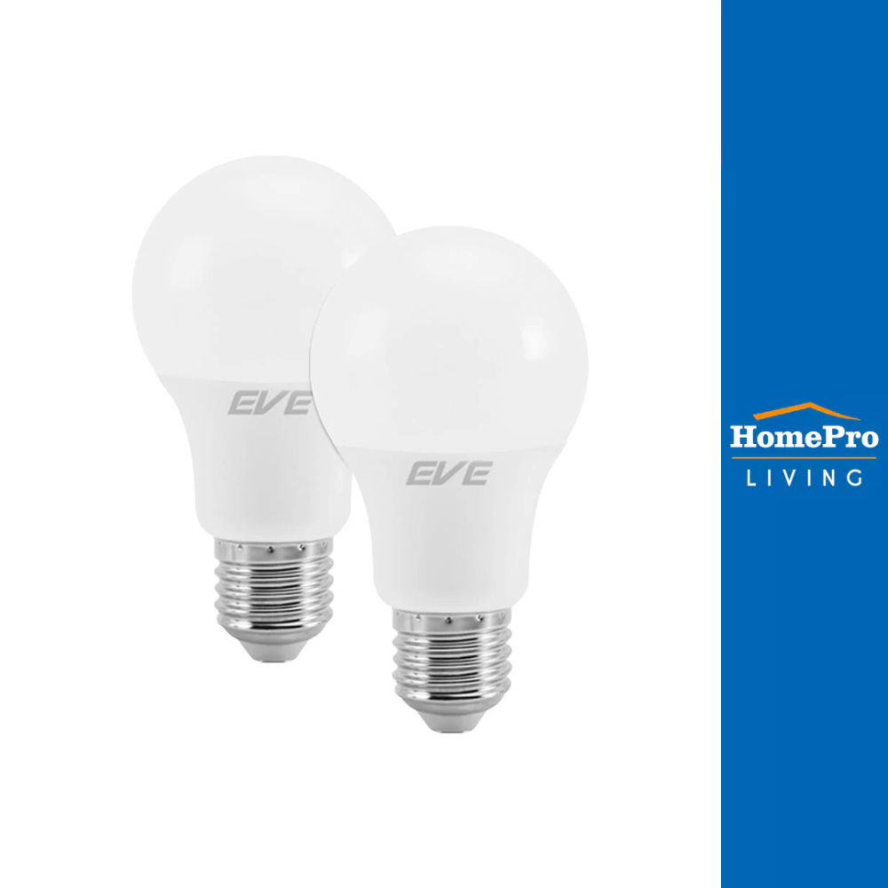 EVE หลอด LED A60 LT GEN 2 7 วัตต์ DAYLIGHT E27 แพ็ก 2 ชิ้น | Shopee Thailand