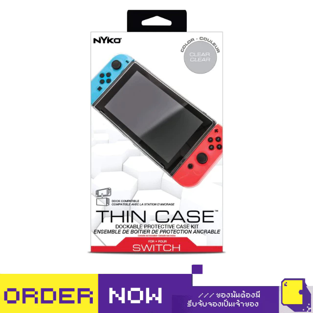 Nintendo Switch™ Thin Case For Nintendo Switch (Clear) (By ClaSsIC GaME ...
