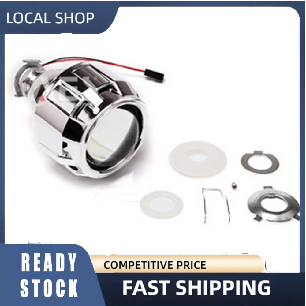 Mini 2.5 Inches Bi-xenon Projector Lens Right Hand Drive for H1, H4 and ...