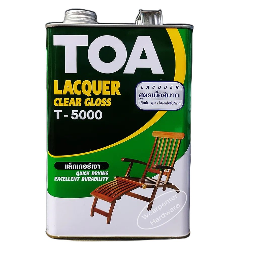 แลคเกอร์เงาTOA T-5000ภายใน 3.785 ลิตร ระหว่างการจัดส่งหากสินค้าชำรุดทาง ...