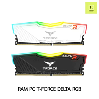 Ram (แรม) Team T-Force Delta RGB Black DDR4 8GB 2400MHz ของใหม่ (ประกัน ...