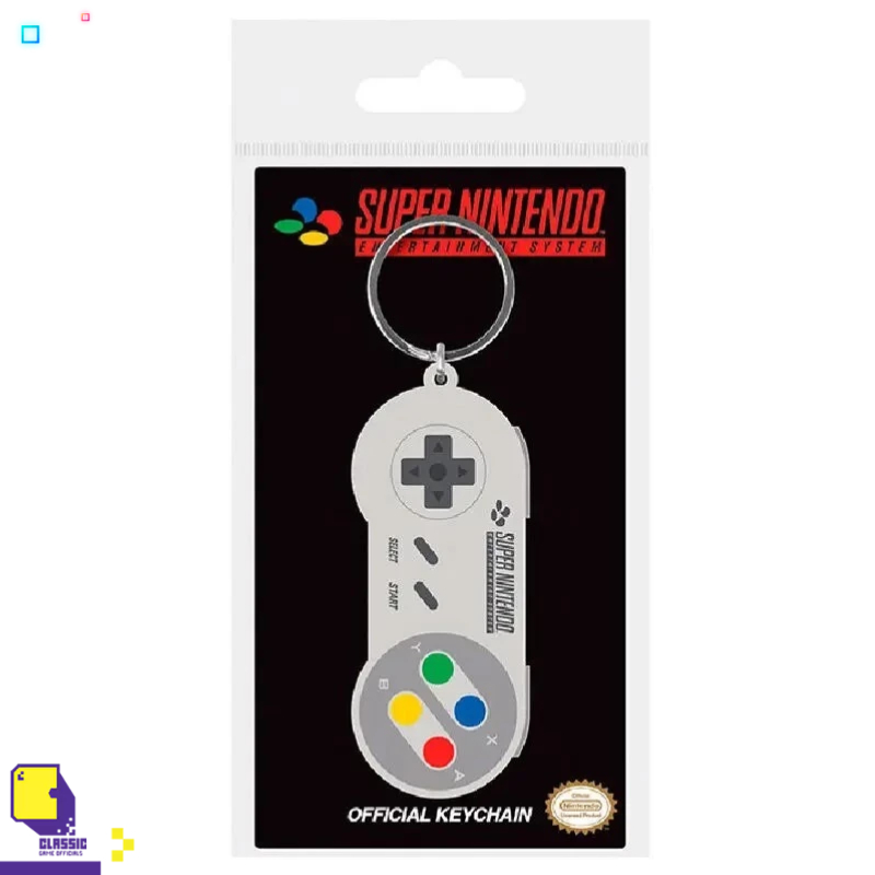Toy Super Nintendo Controller Rubber Keyring Keychai (By ClaSsIC GaME ...