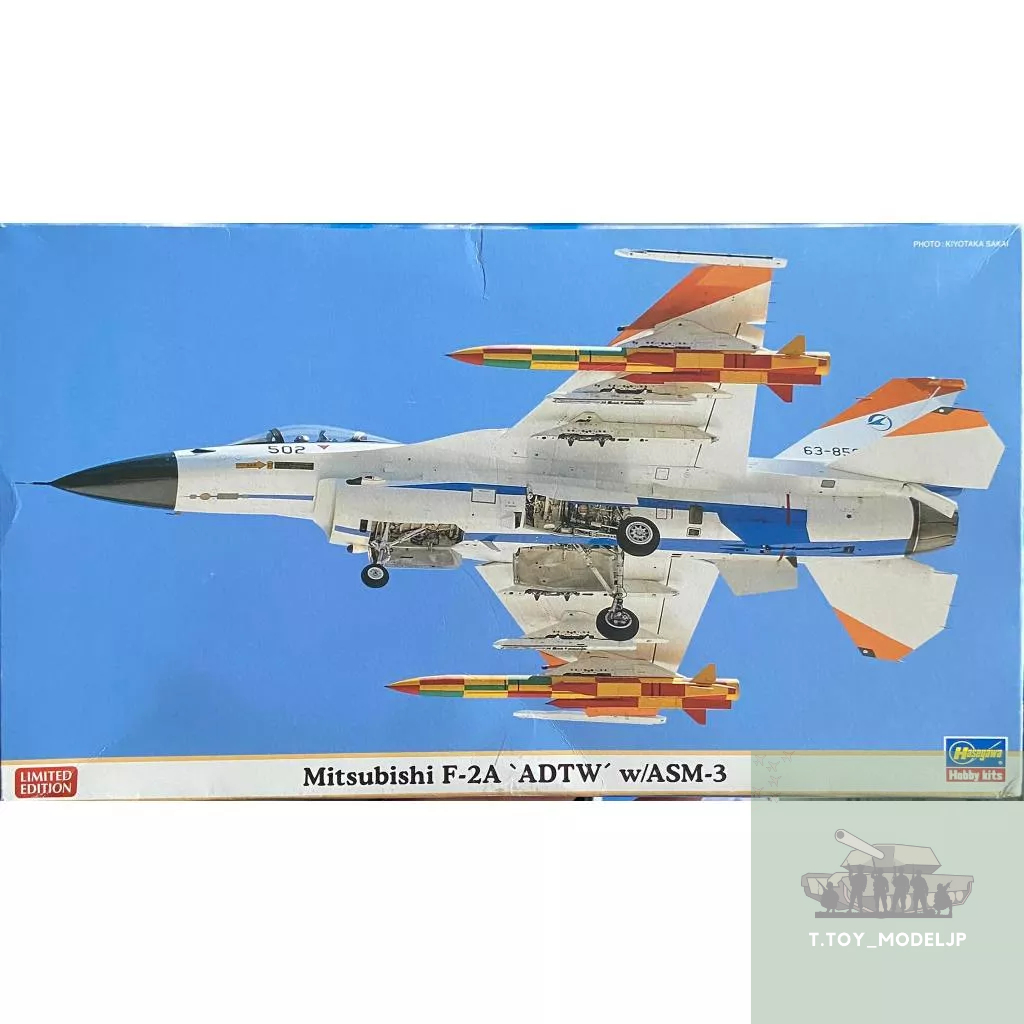 Hasegawa 1/72 Mitsubishi F-2A ADTW w/ASM-3 Limited Edition โมเดลเครื่องบินรบ เครื่องบินรบสงคราม ...