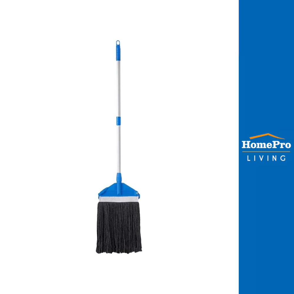 NEW SPONGE ไม้ม็อบคอตตอนแกนสกรู NS-M-2 10 นิ้ว สีน้ำเงิน | Shopee Thailand