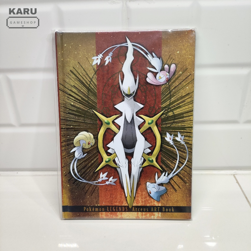 [พร้อมส่ง] มือ 1 Art book Pokemon Legends Arceus ART Book Limited ...