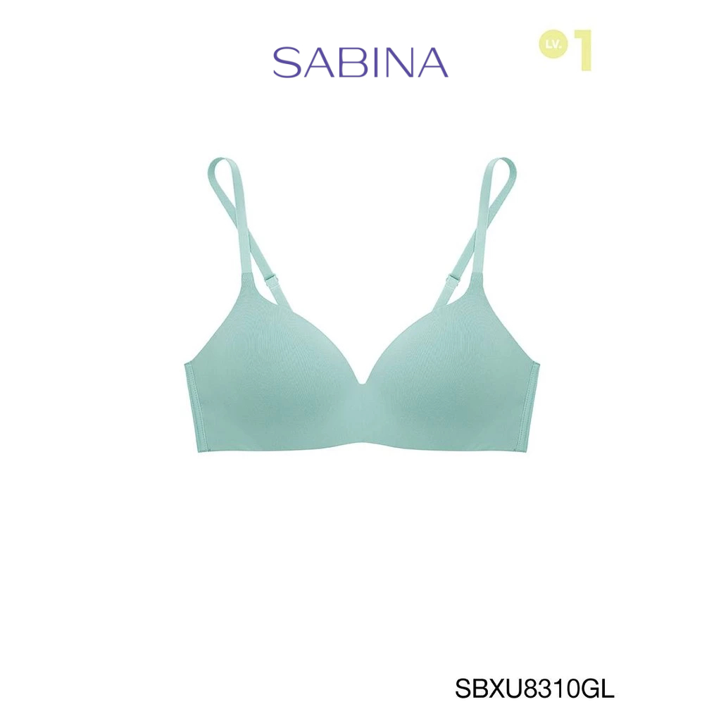 [Online Exclusive] Sabina Pretty Perfect Level 1 เสื้อชั้นใน ไร้ตะเข็บ ไร้โครง รหัส SBXU8310GL ...