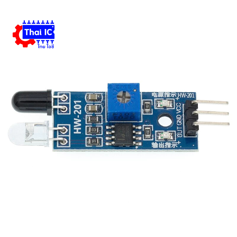 Infrared Barrier tracking avoidance Obstacle Sensor Module โมดูลตรวจจับ ...