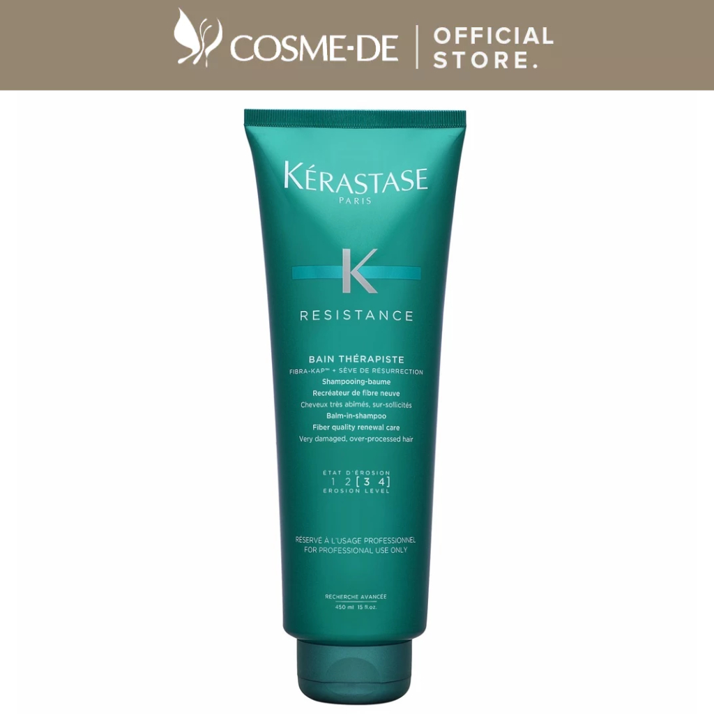 Kerastase Resistance BAIN THERAPISTE Balm-in-shampoo 250ml แชมพูสำหรับ ...