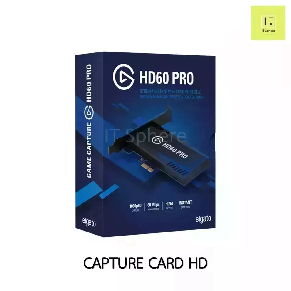 CAPTURE CARD (ELGATO GAME CAPTURE HD60 PRO ,ELGATO GAME CAPTURE HD60 X ...