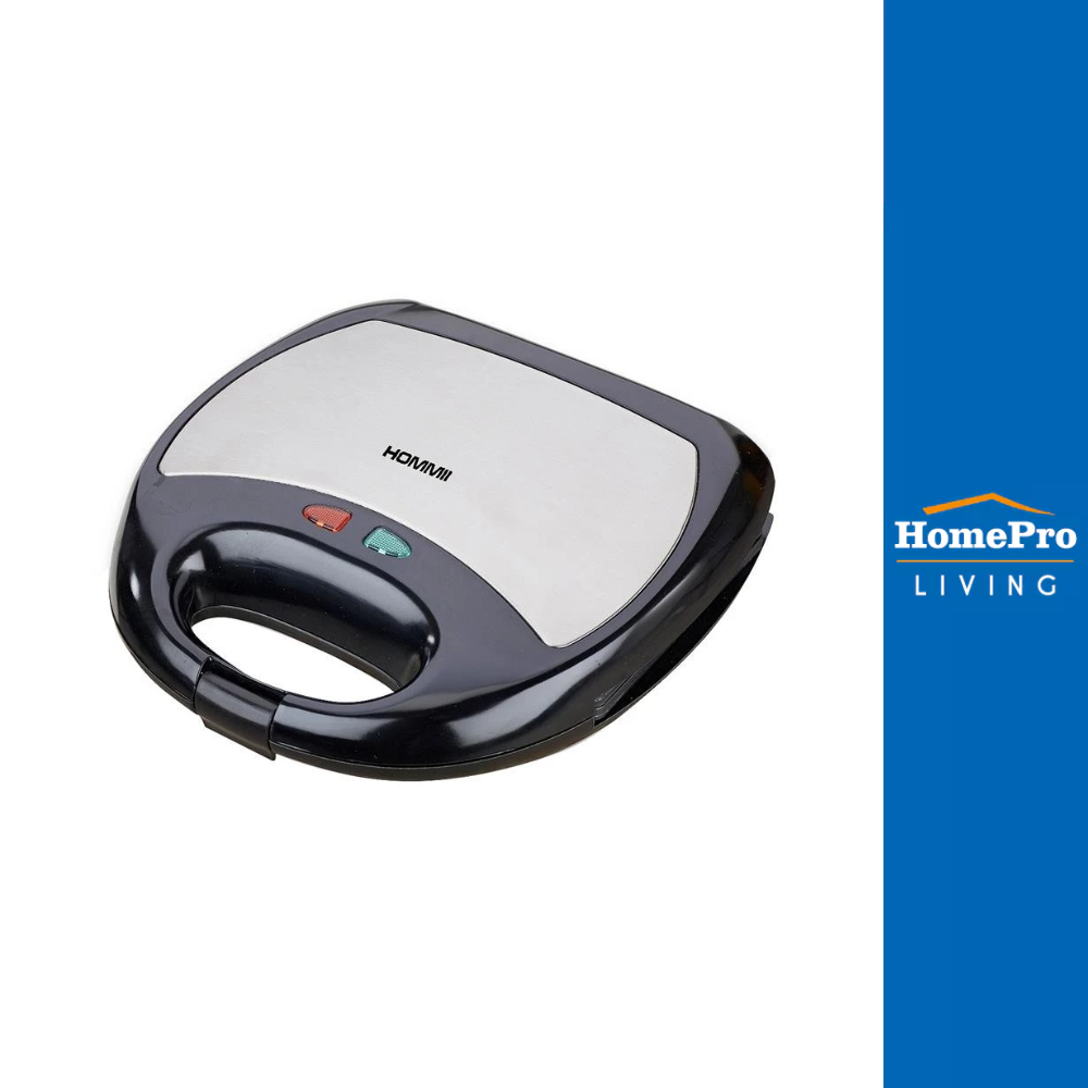 HOMMII เครื่องทำแซนด์วิช RBSGRILLSWX BLACK | Shopee Thailand