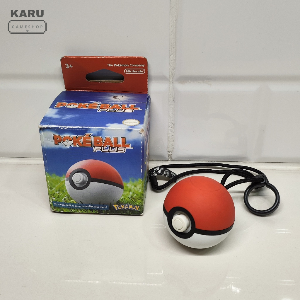 [พร้อมส่ง] มือ 2 กล่องอุปกรณ์เสริม Nintendo : Pokeball Plus ปกอังกฤษ ...
