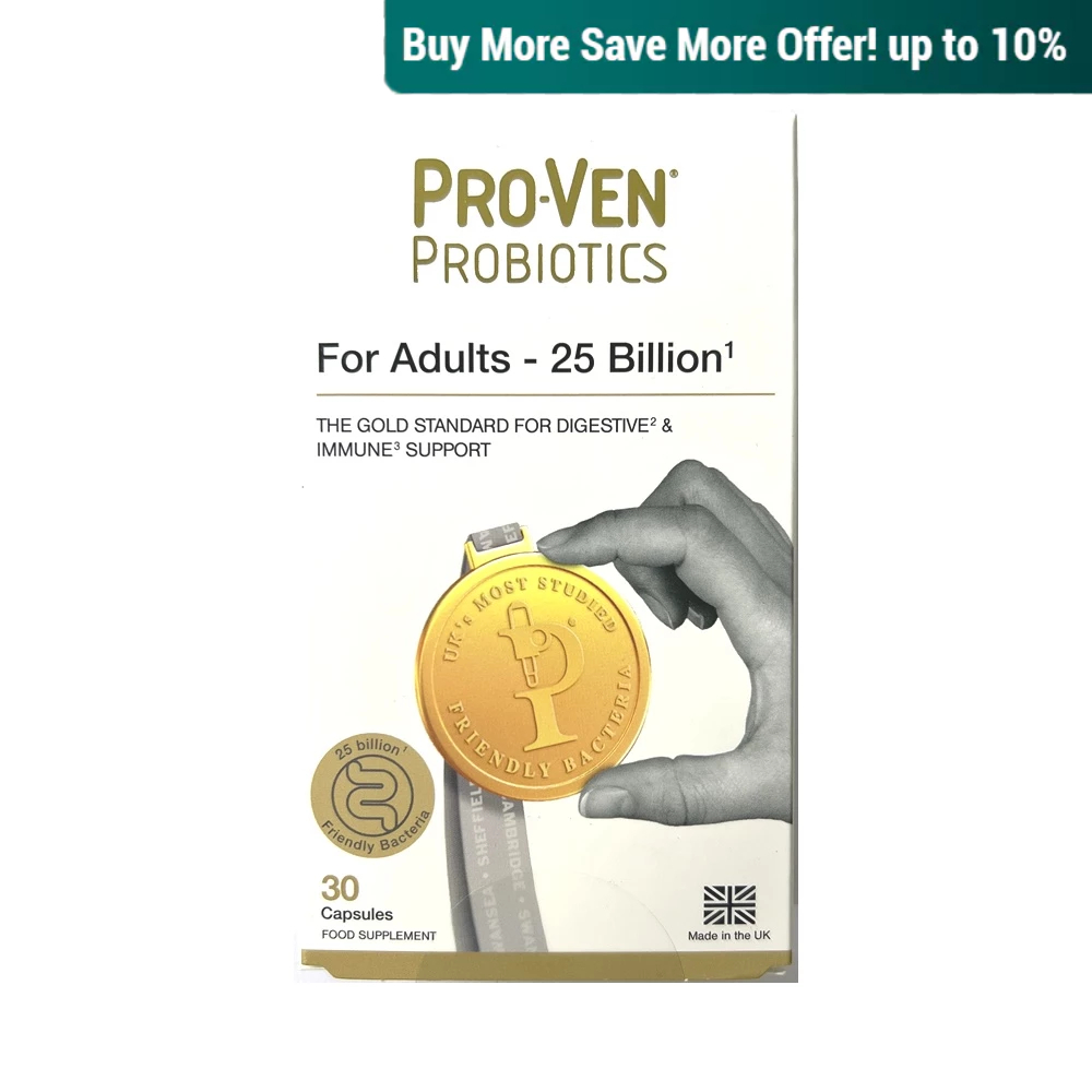 PROVEN Probiotics, For Adults - 25 Billion, 30 capsules | Shopee Thailand