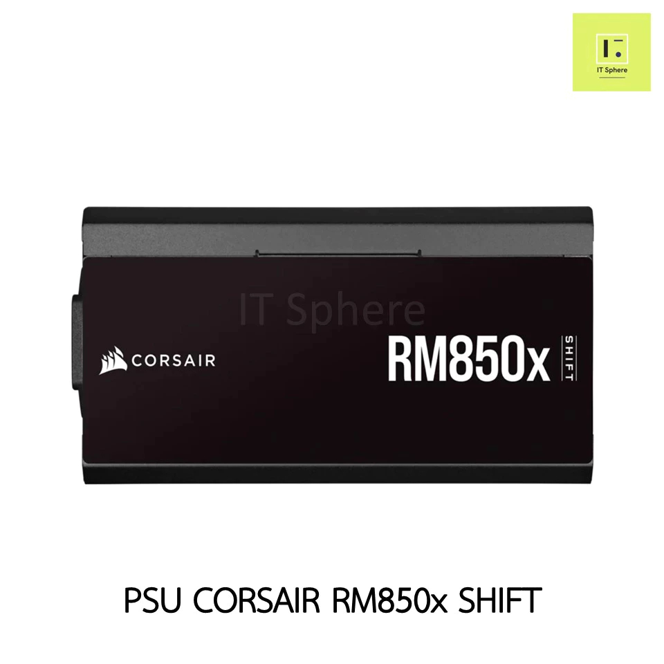 PSU CORSAIR RM850x Shiftถอดสายได้ ประกัน 10 ปี 850x 850w power supply ...