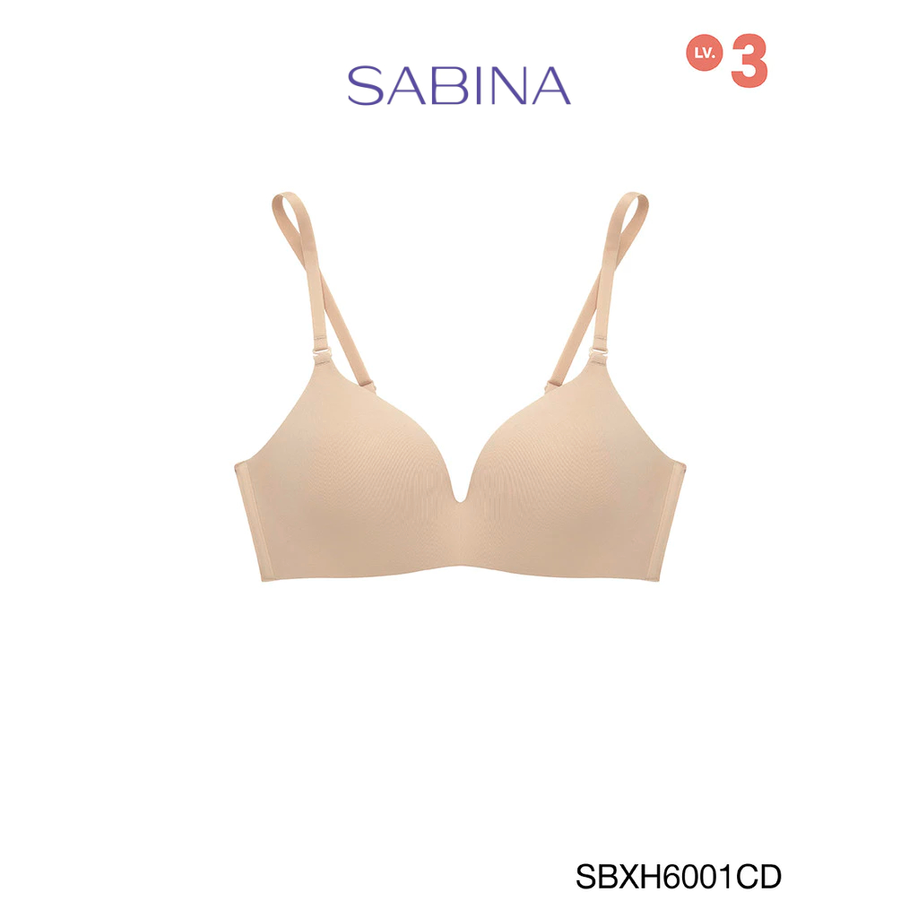 Sabina Soft Doomm Level 3 เสื้อชั้นใน ไร้ตะเข็บ ไร้โครง รหัส SBXH6001CD ...