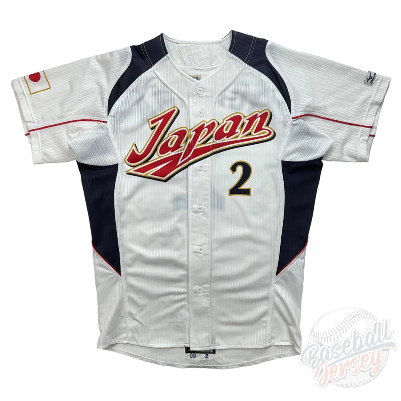 เสื้อเบสบอล เกรดผู้เล่น 2009 WBC Samurai Japan SAMURAI JAPAN Baseball Japan National Team #2 ...